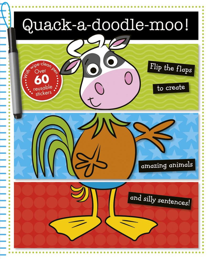 Quack a Doodle Moo! (Activity Book) – DiskontoBooks