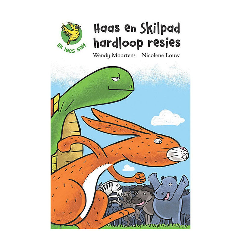 Ek lees self 3 Haas en skilpad hardloop resies – DiskontoBooks