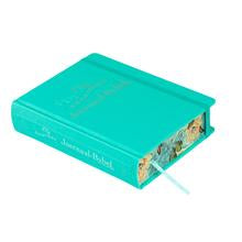 NLV My Kreatiewe Joernaal-Bybel Blougroen (Kunsleer Hardeband ...