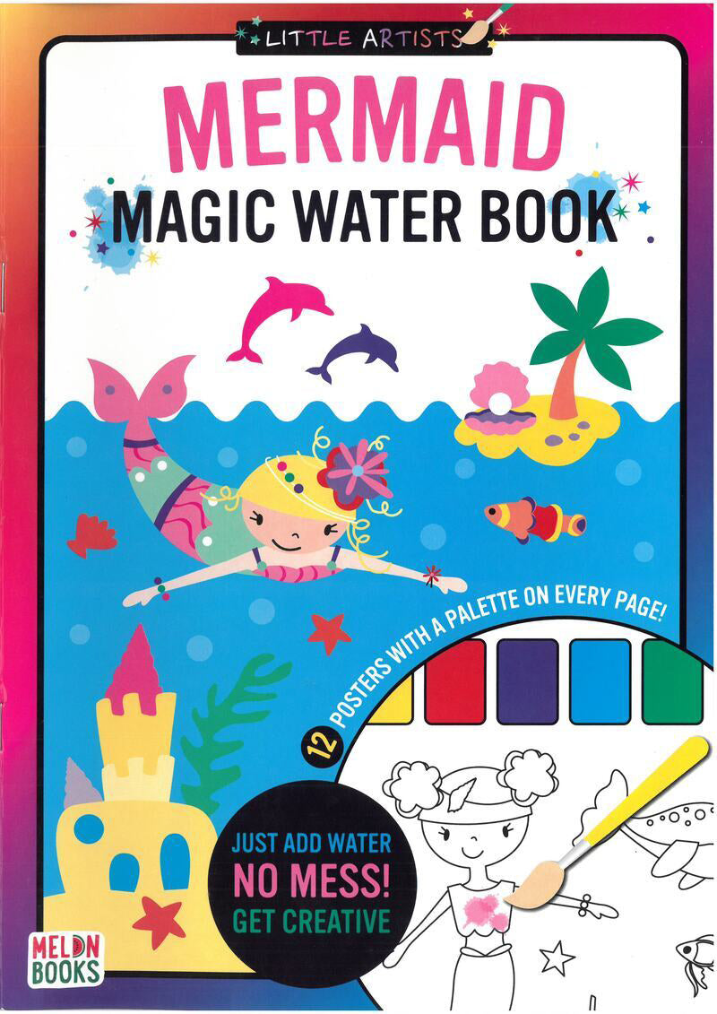 Little Artists: Mermaid Magic Water Book – DiskontoBooks