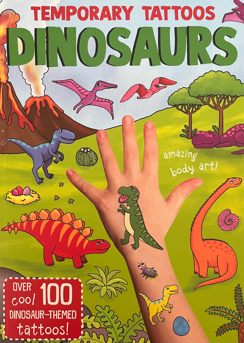Temporary Tattoos: Dinosaurs – DiskontoBooks